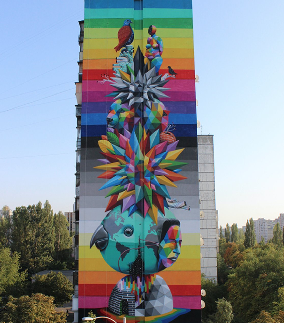 Okuda San Miguel : Street Art Sanctuaries