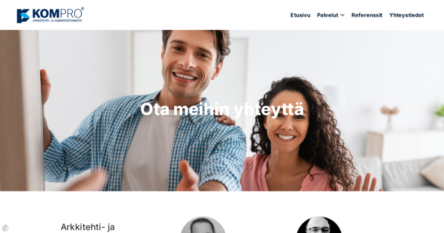 Ota meihin yhteyttä | KOMPRO OÜ, Suomen sivuliike